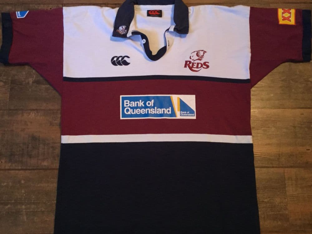 Classic Rugby Shirts | 2001 Queensland Reds Vintage Old Retro Jerseys