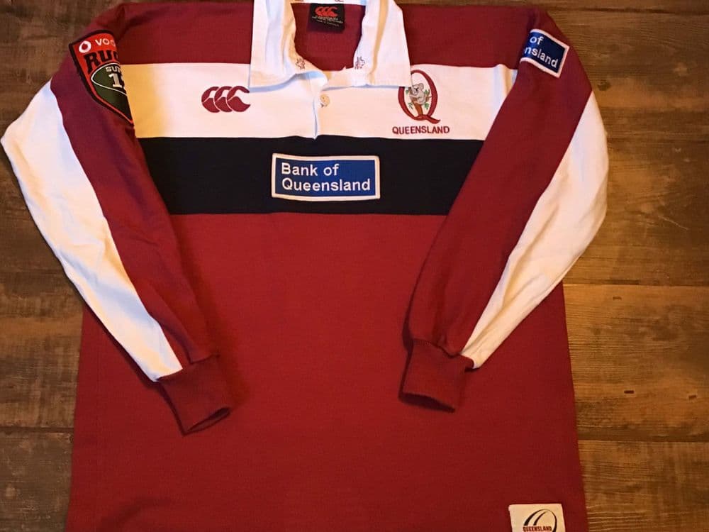 Classic Rugby Shirts | 2001 Queensland Reds Vintage Old Jerseys