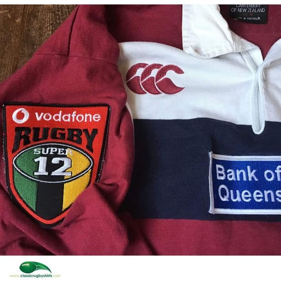 Super Rugby Shirts | 2001 Queensland Reds Vintage Old Jerseys
