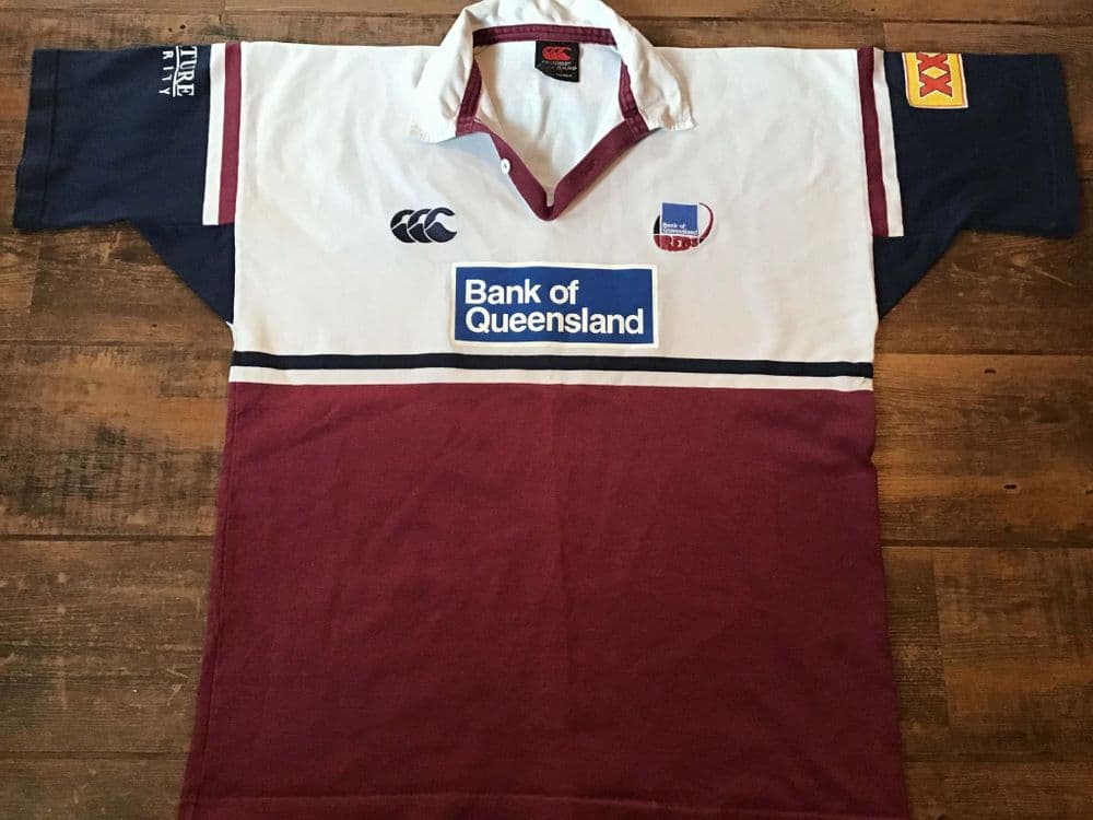 Classic Rugby Shirts | 2001 Queensland Reds Vintage Old Retro Jerseys