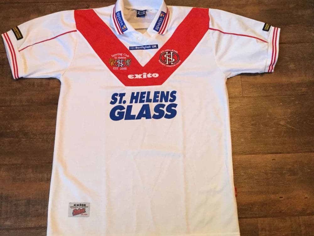 Classic Rugby Shirts | 2001 St Helens Vintage Old Jersey