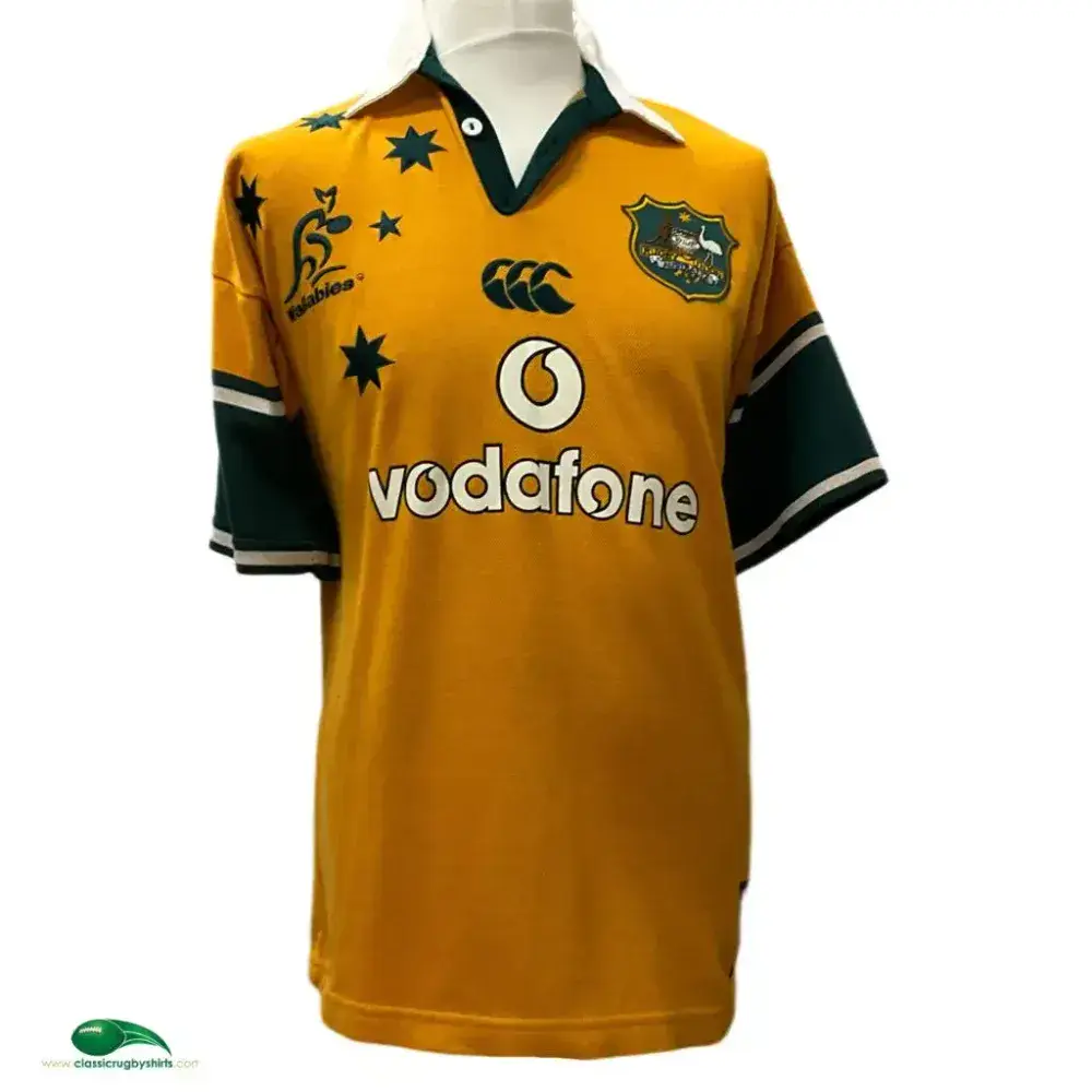 Vintage World Rugby Shirts | 2002 Australia Old Vintage Temex Jerseys