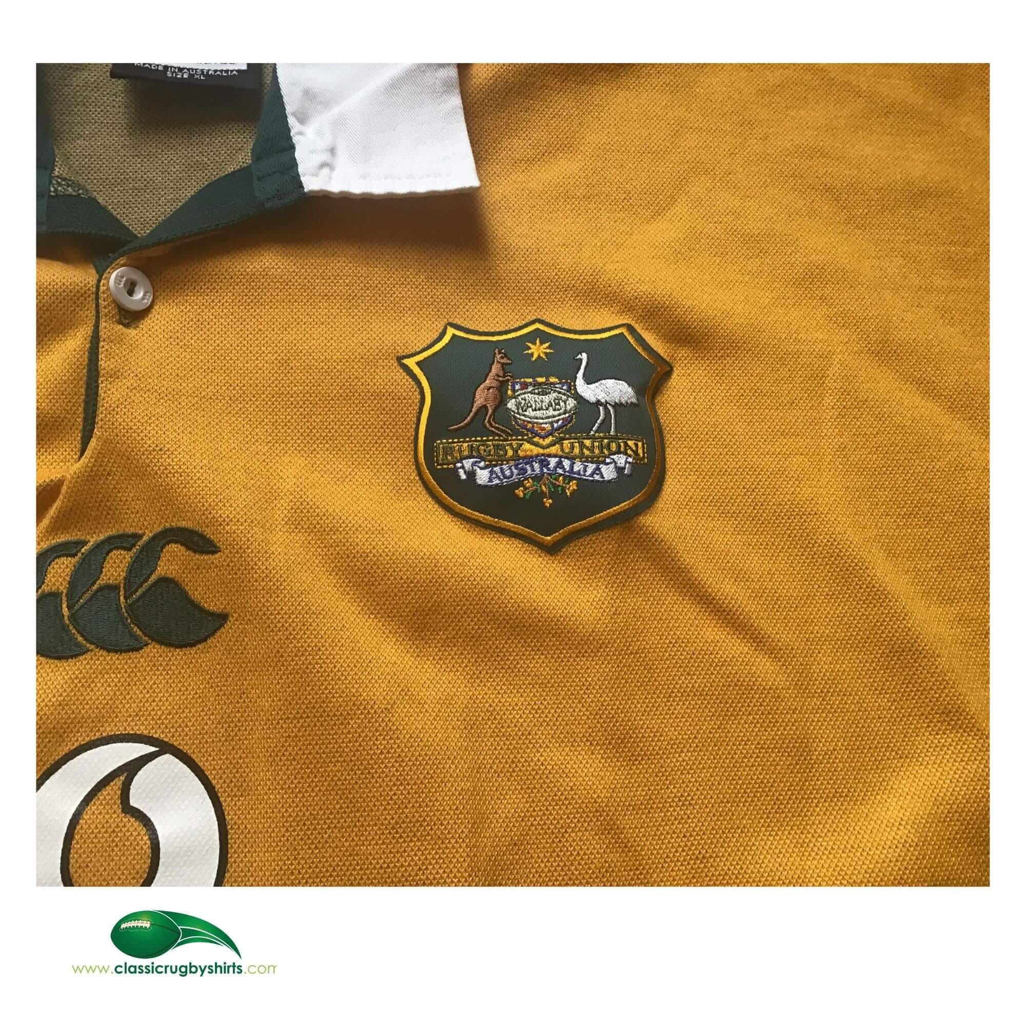 World Rugby Shirts | 2002 Australia Old Vintage Temex Jerseys