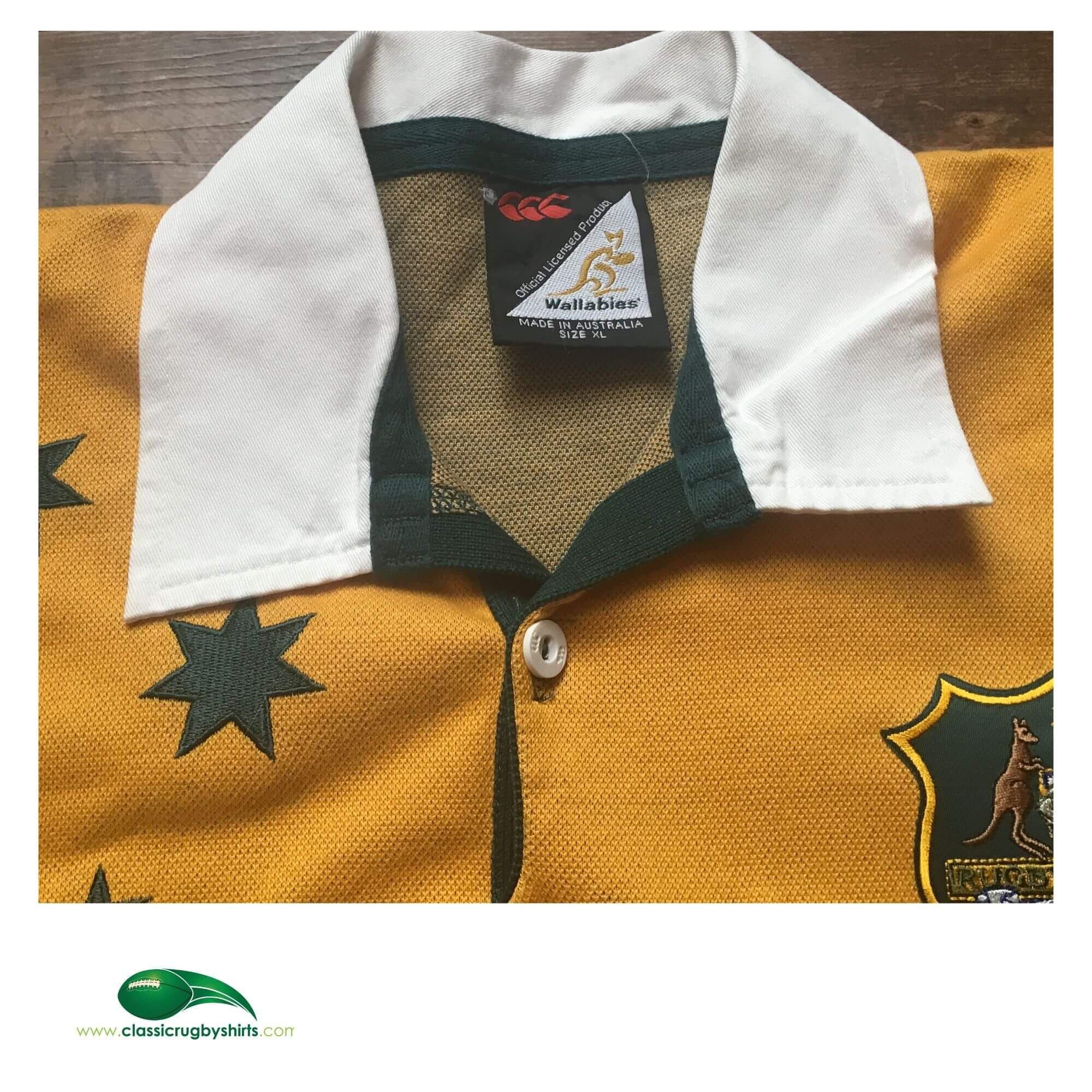 World Rugby Shirts | 2002 Australia Old Vintage Temex Jerseys