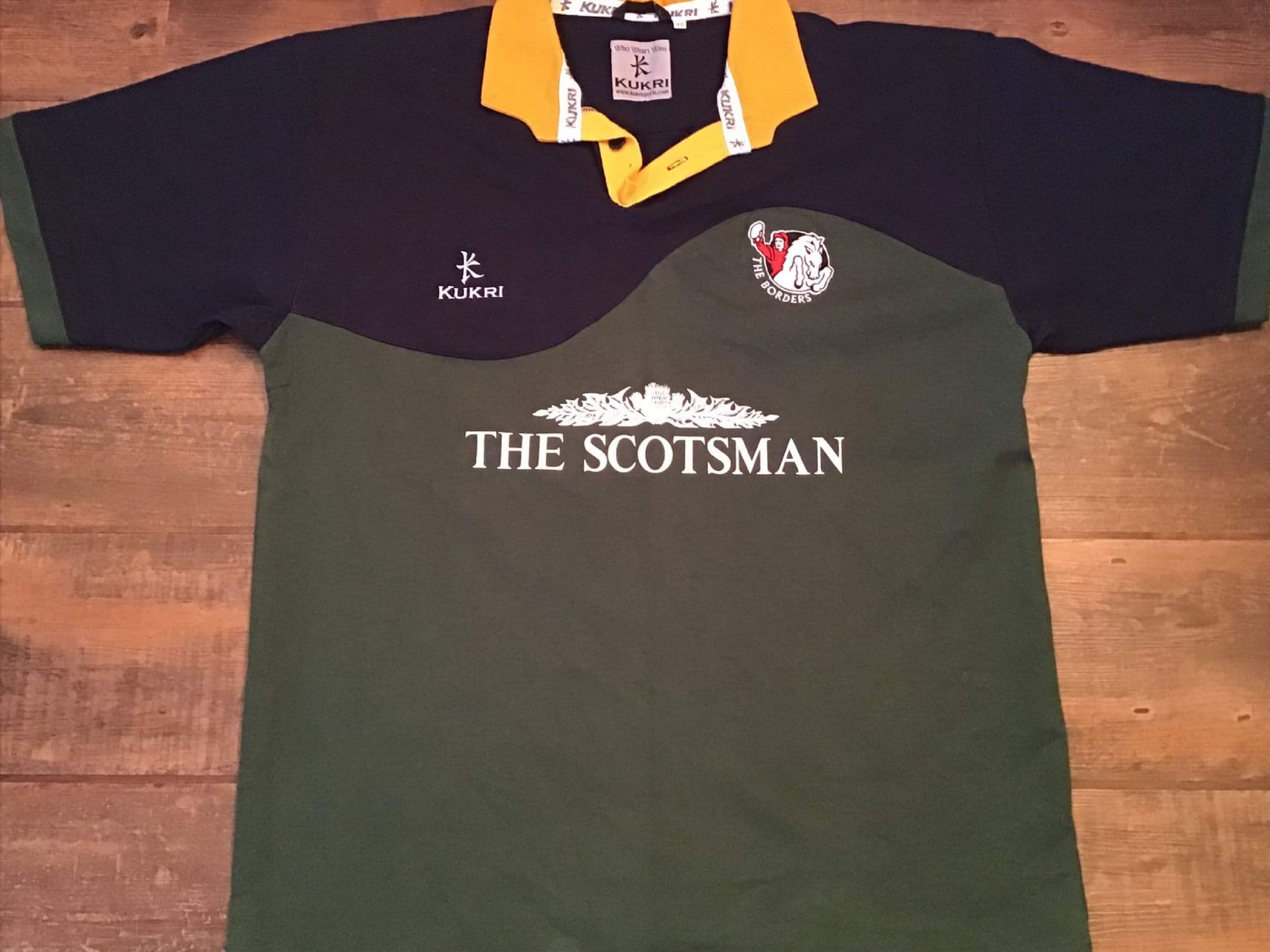 Classic Rugby Shirts | 2002 Borders Reivers Old Vintage Jerseys