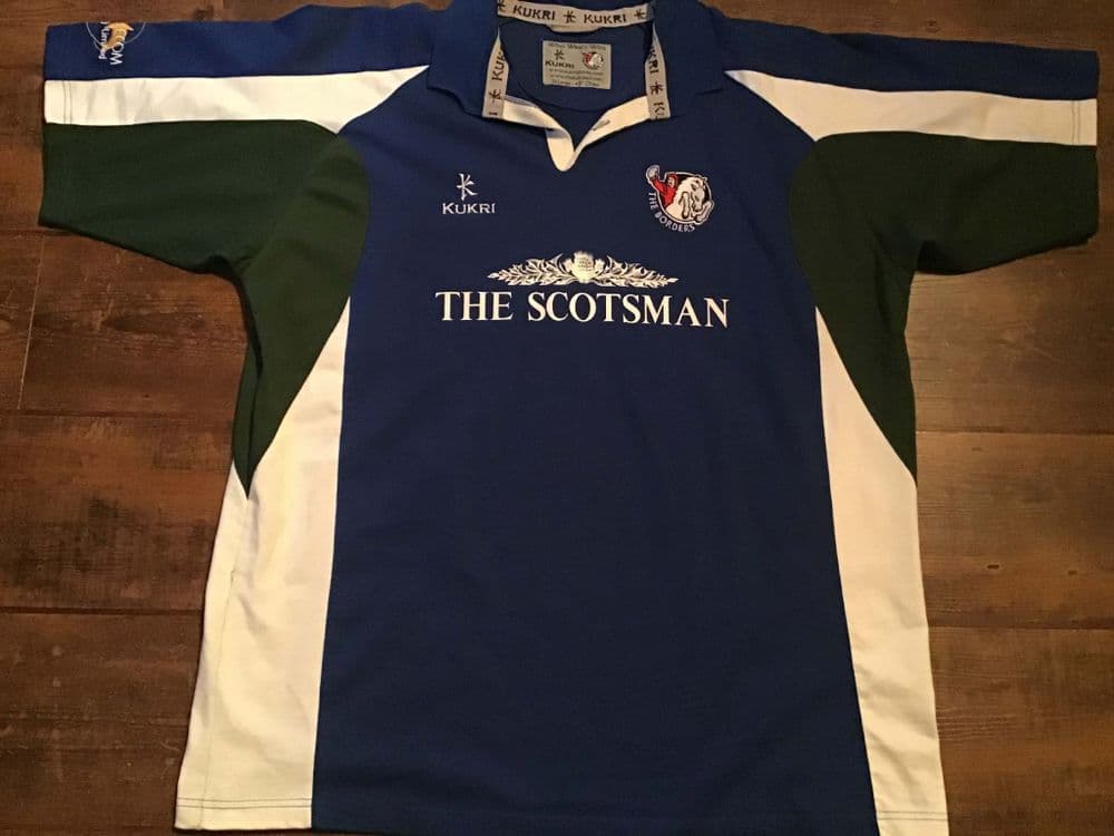 Classic Rugby Shirts | 2002 Borders Reivers Old Vintage Jerseys
