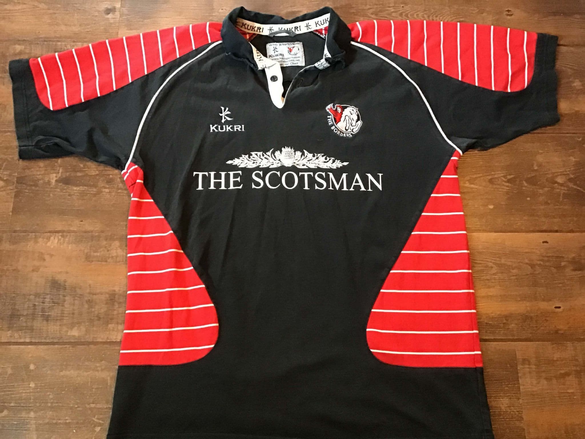 Classic Rugby Shirts | 2002 Borders Reivers Old Vintage Jerseys
