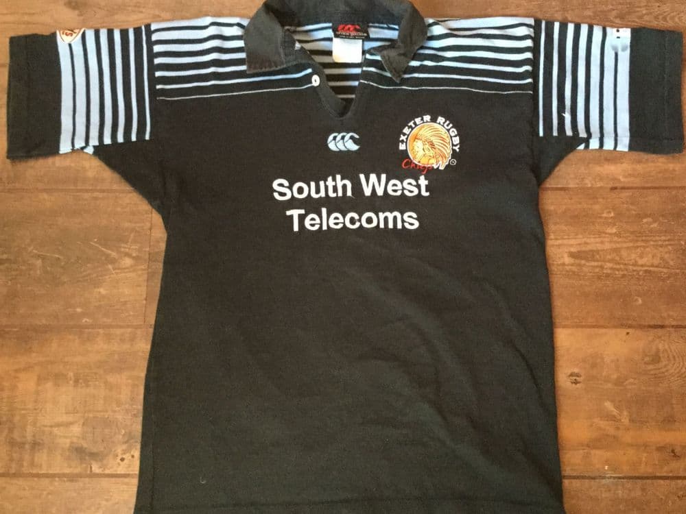 Classic Rugby Shirts : Exeter Chiefs 2003 Old Vintage Jersey