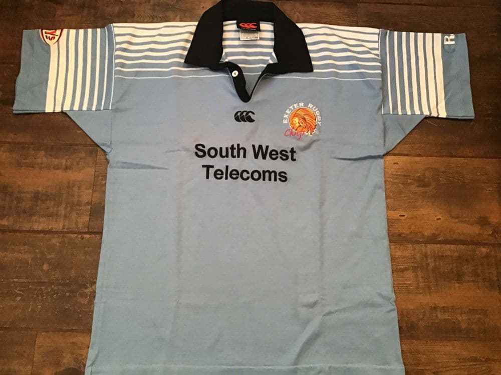 Classic Rugby Shirts | 2002 Exeter Chiefs Old Vintage Jerseys