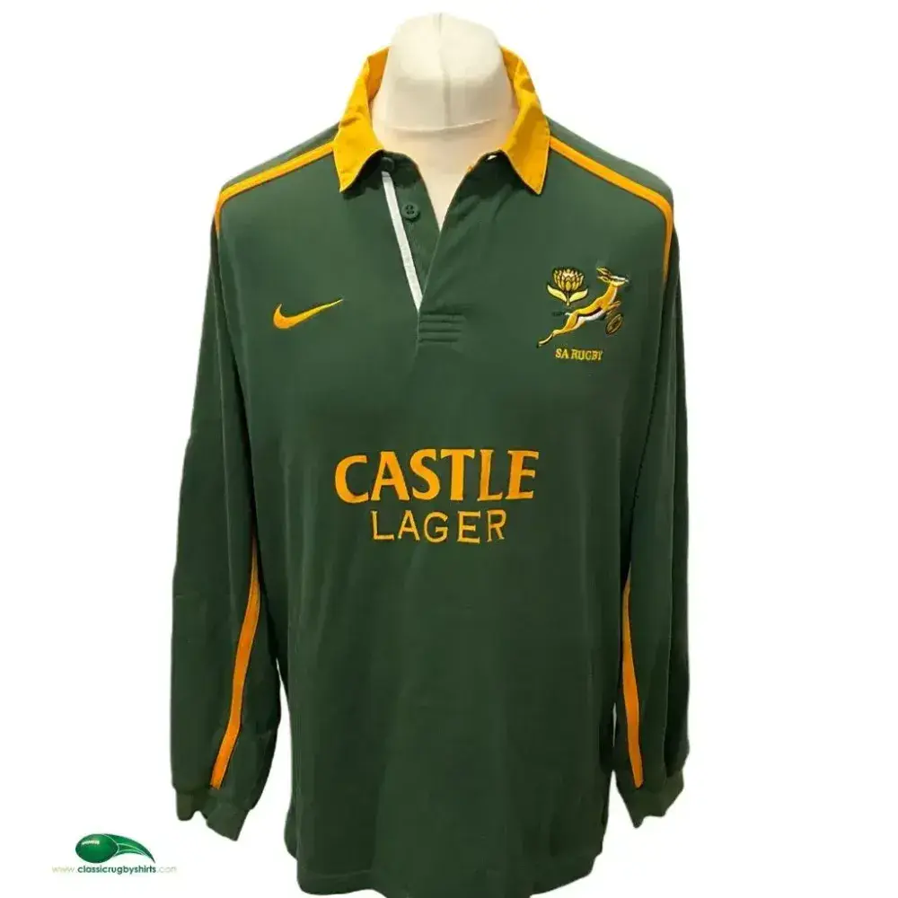 Springboks Rugby Shirts | 2002 South Africa Old Vintage Retro Jerseys