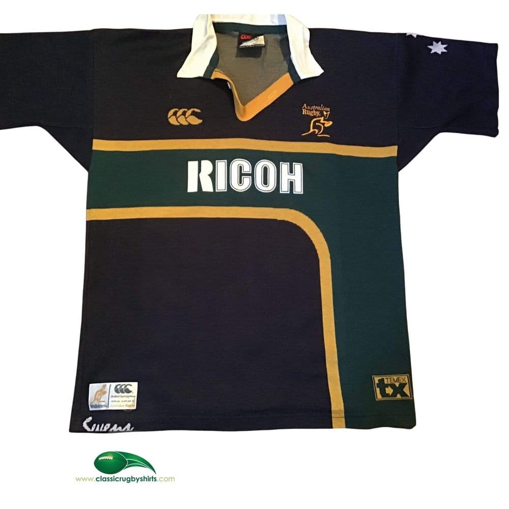 Classic Rugby Shirts | 2002 Australia Old Vintage Temex Jerseys Wallabies