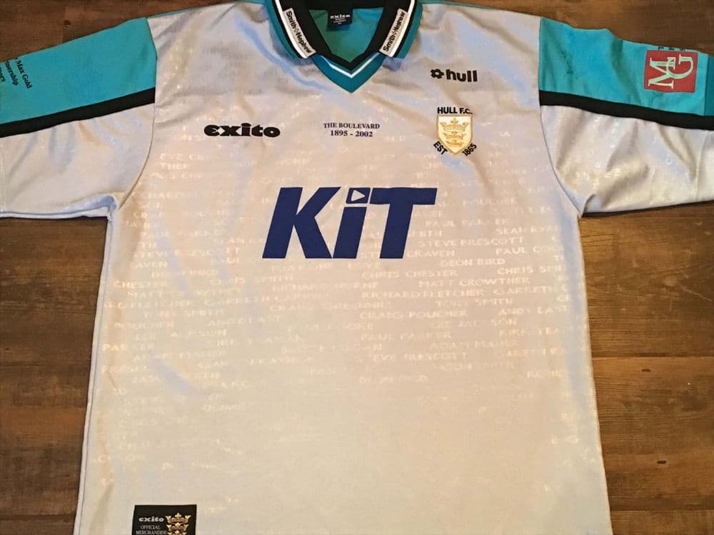 Classic Rugby Shirts | 2002 Hull FC Vintage Old Retro Jerseys