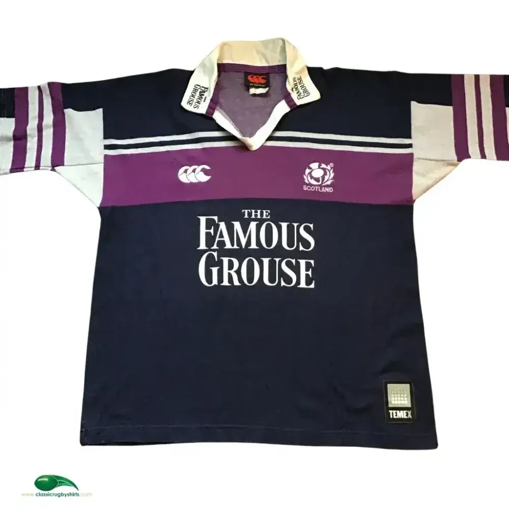 Classic Rugby Shirts | 2002 Scotland Sevens Vintage Old Temex Jerseys