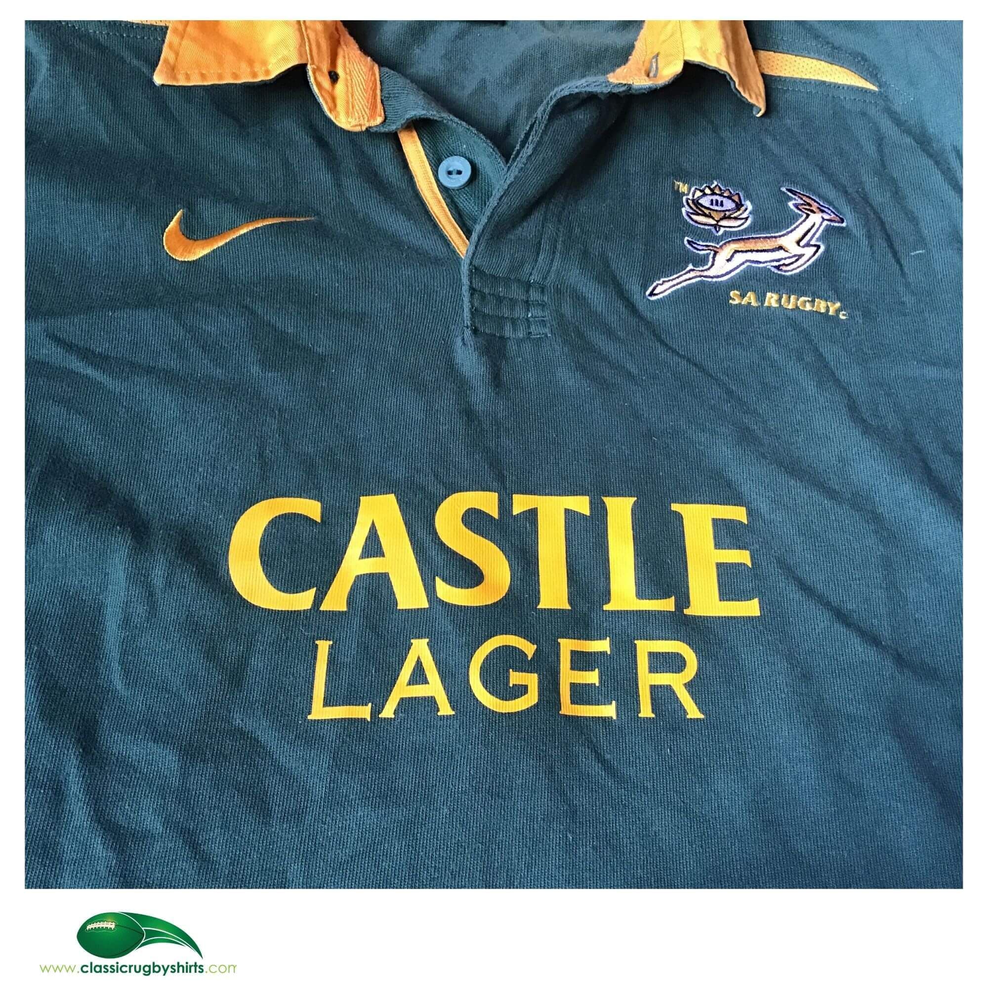 World Rugby Shirts | 2004 South Africa Vintage Old Jerseys