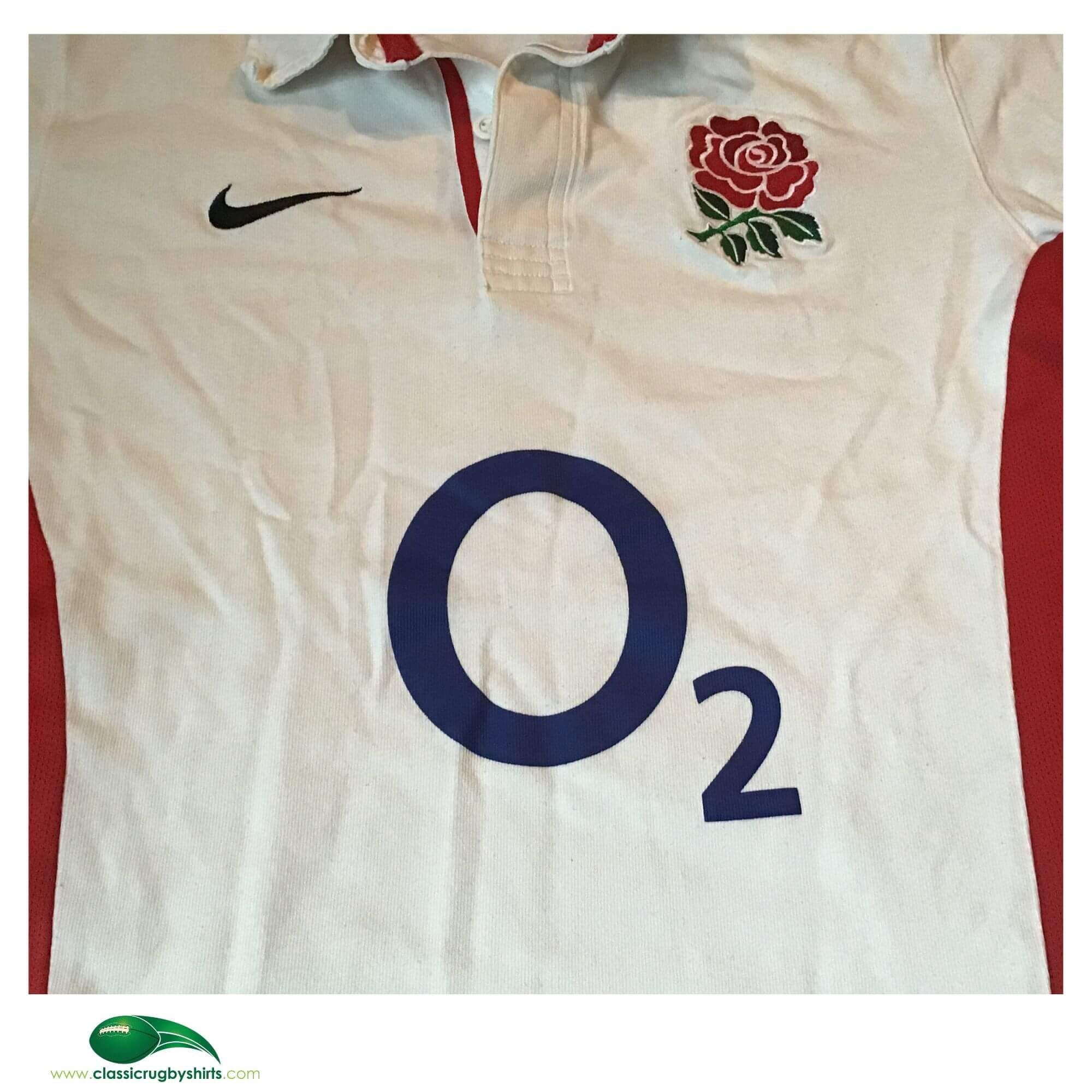 World Rugby Shirts | 2004 England Vintage Retro Classic Jerseys