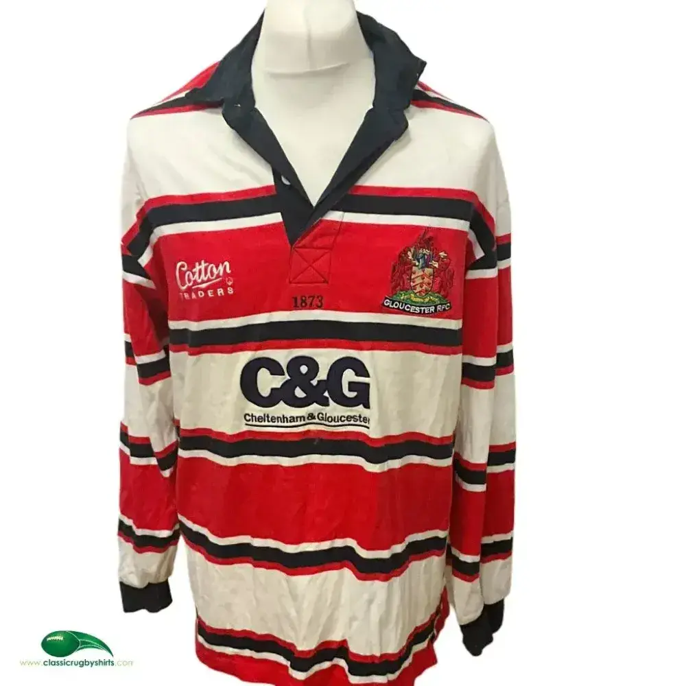 2003 2004 Gloucester Vintage Old Rugby Jerseys