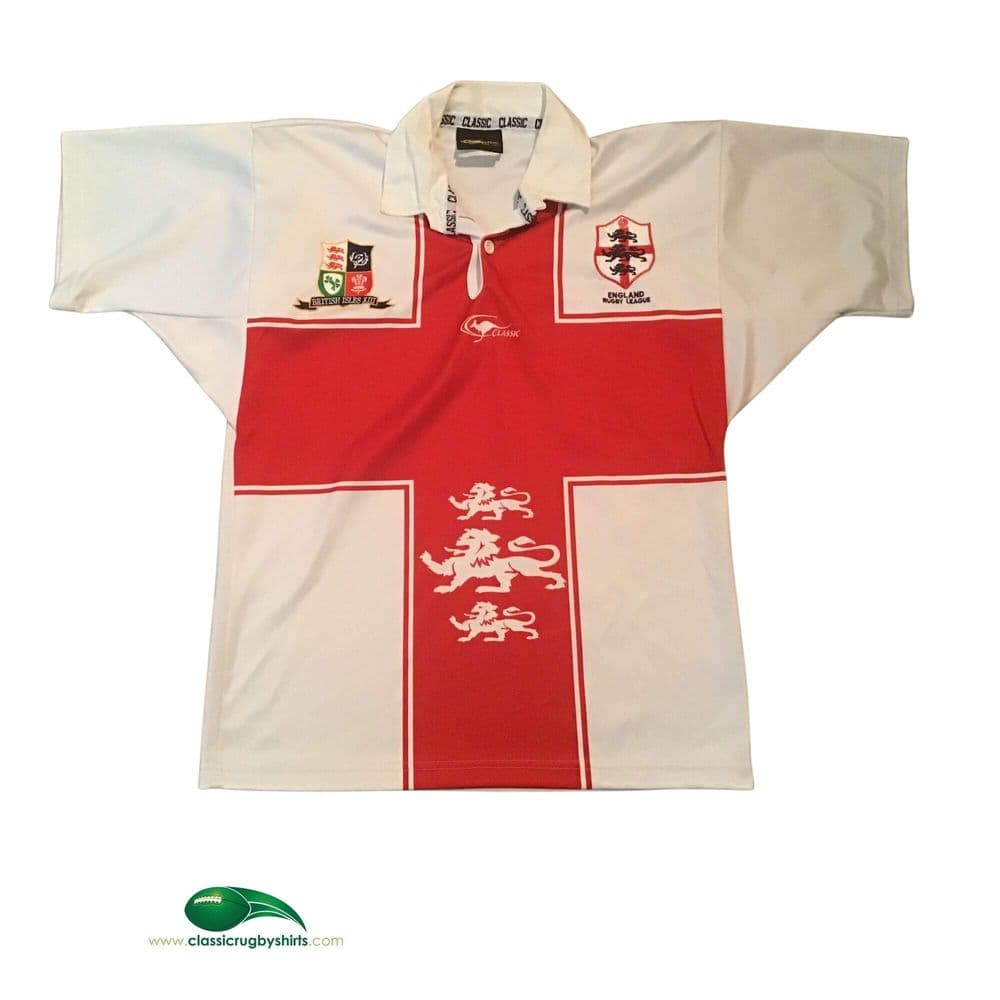 Classic Rugby Shirts | 2003 England RL Vintage Old League Jerseys