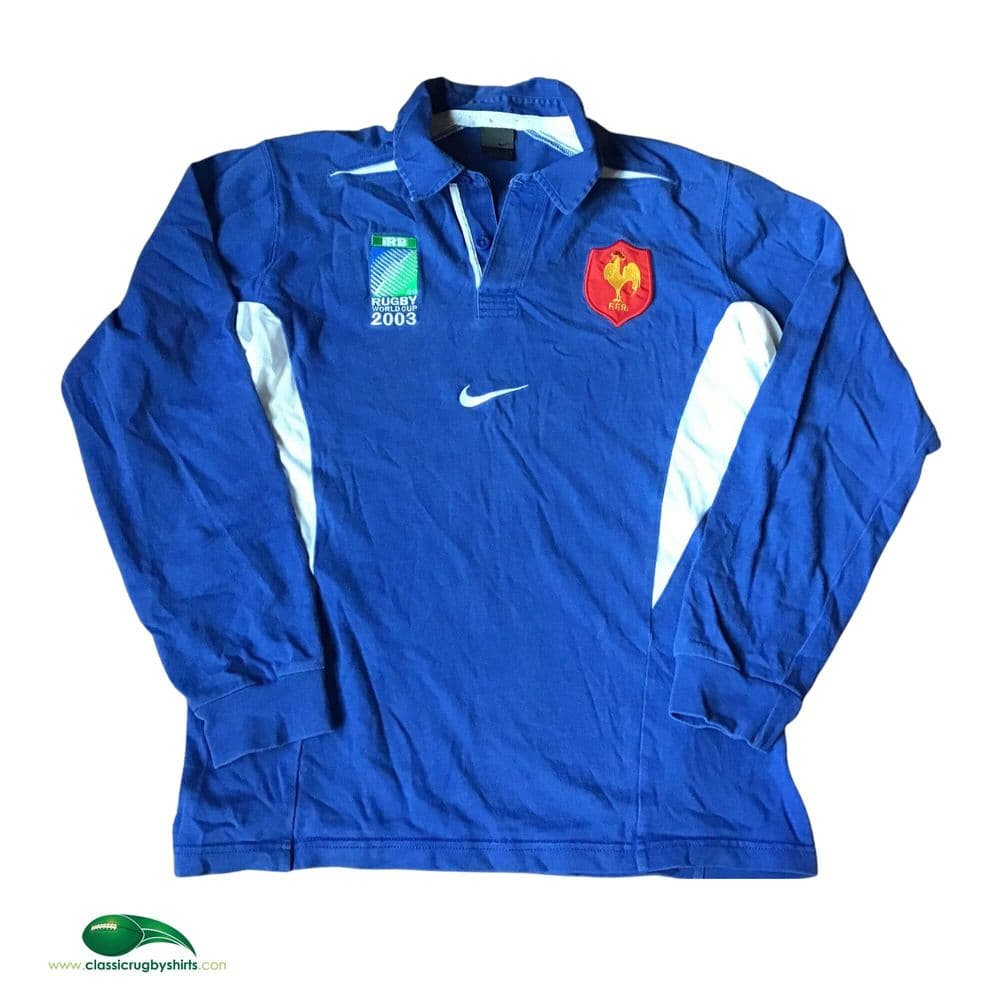 World Cup Rugby Shirts | 2003 France RWC Vintage Classic Jerseys