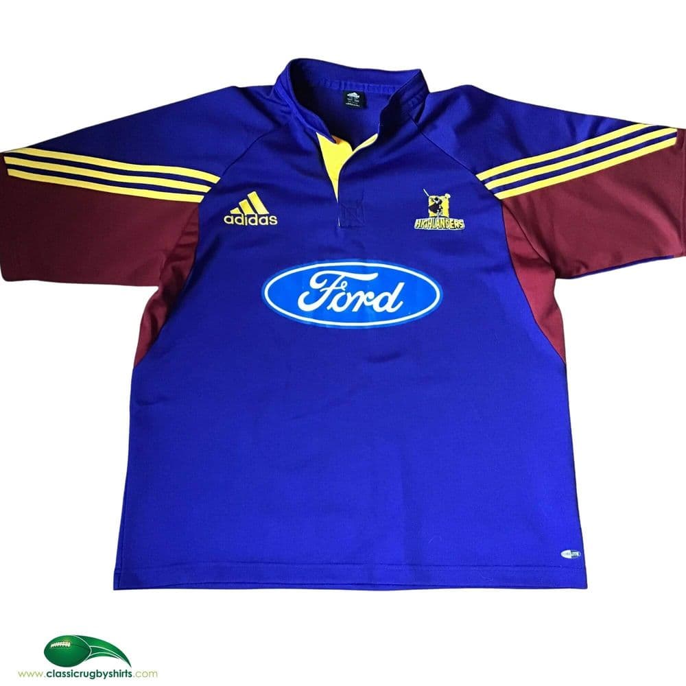 World Rugby Shirts | 2003 Highlanders Vintage Old Jerseys