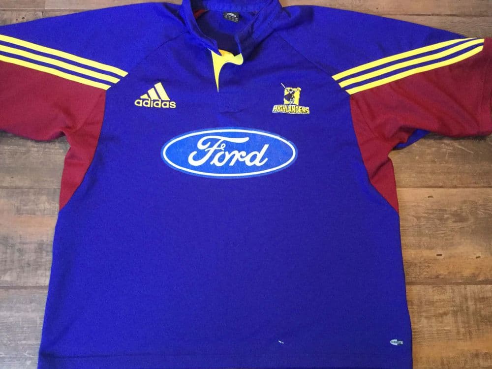 Classic Rugby Shirts | 2003 Highlanders Vintage Old Jerseys