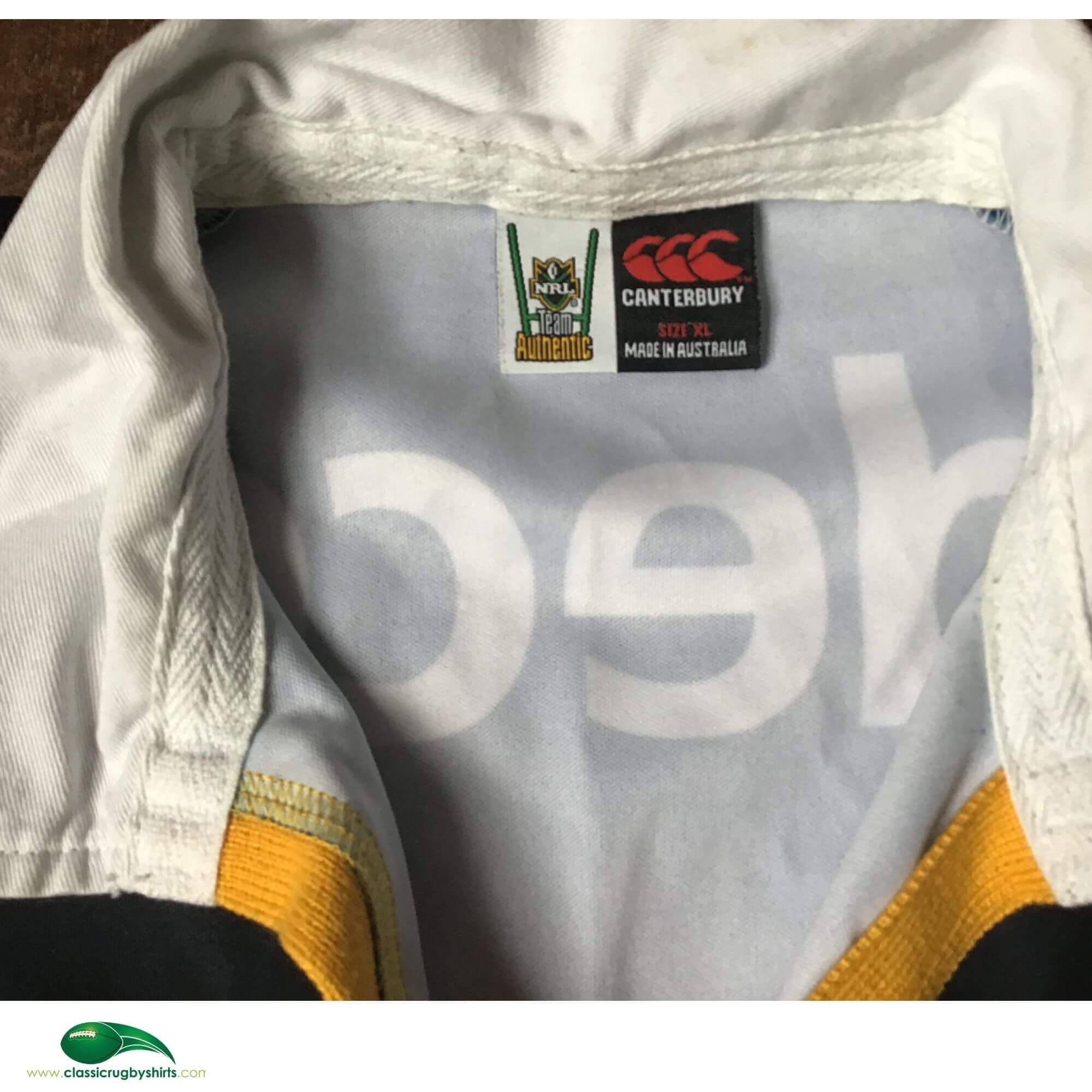 NRL Rugby Shirts | 2003 Melbourne Storm Vintage Old RL Jerseys