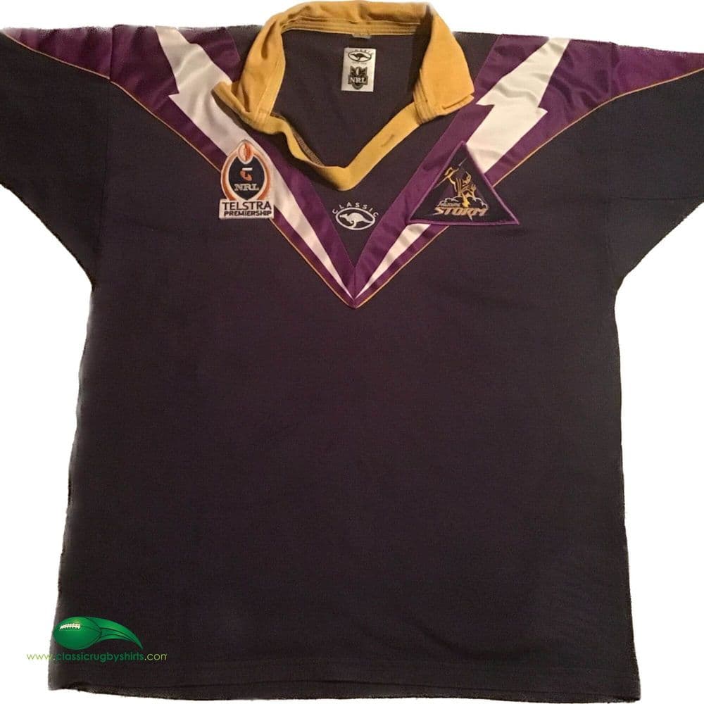 World Rugby Shirts | 2003 Melbourne Storm Vintage Old NRL Jerseys