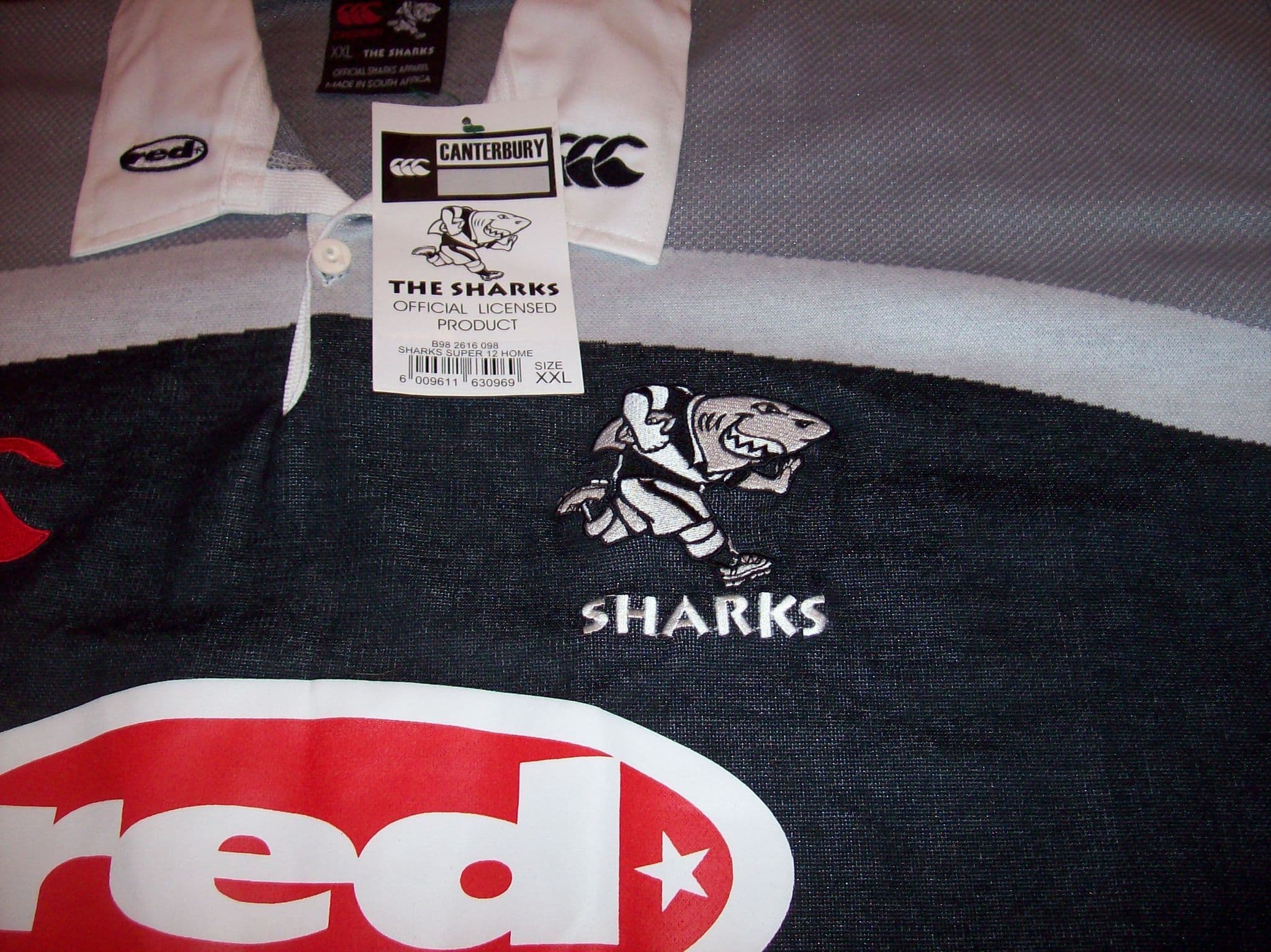 Classic Rugby Shirts | 2003 Natal Sharks Vintage Old Retro Jerseys