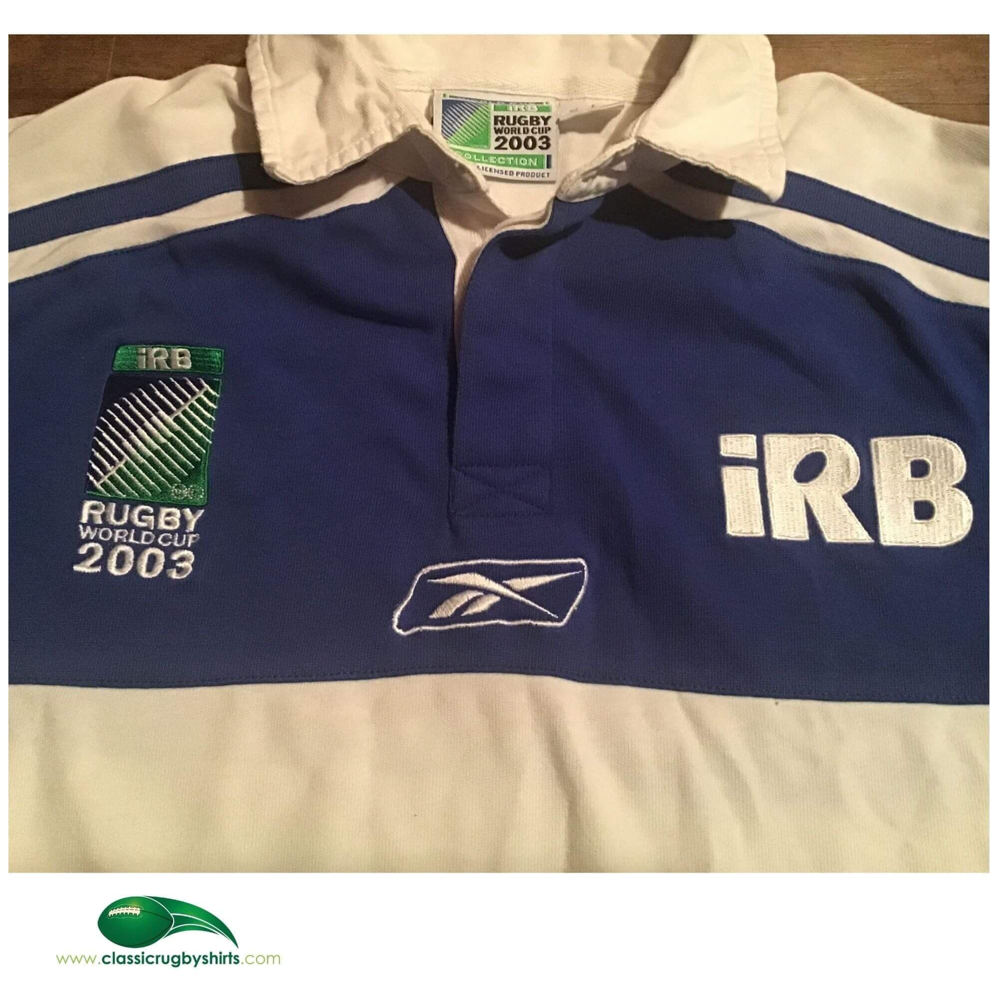 World Rugby Shirts | 2003 Referee RWC Old Vintage Jerseys