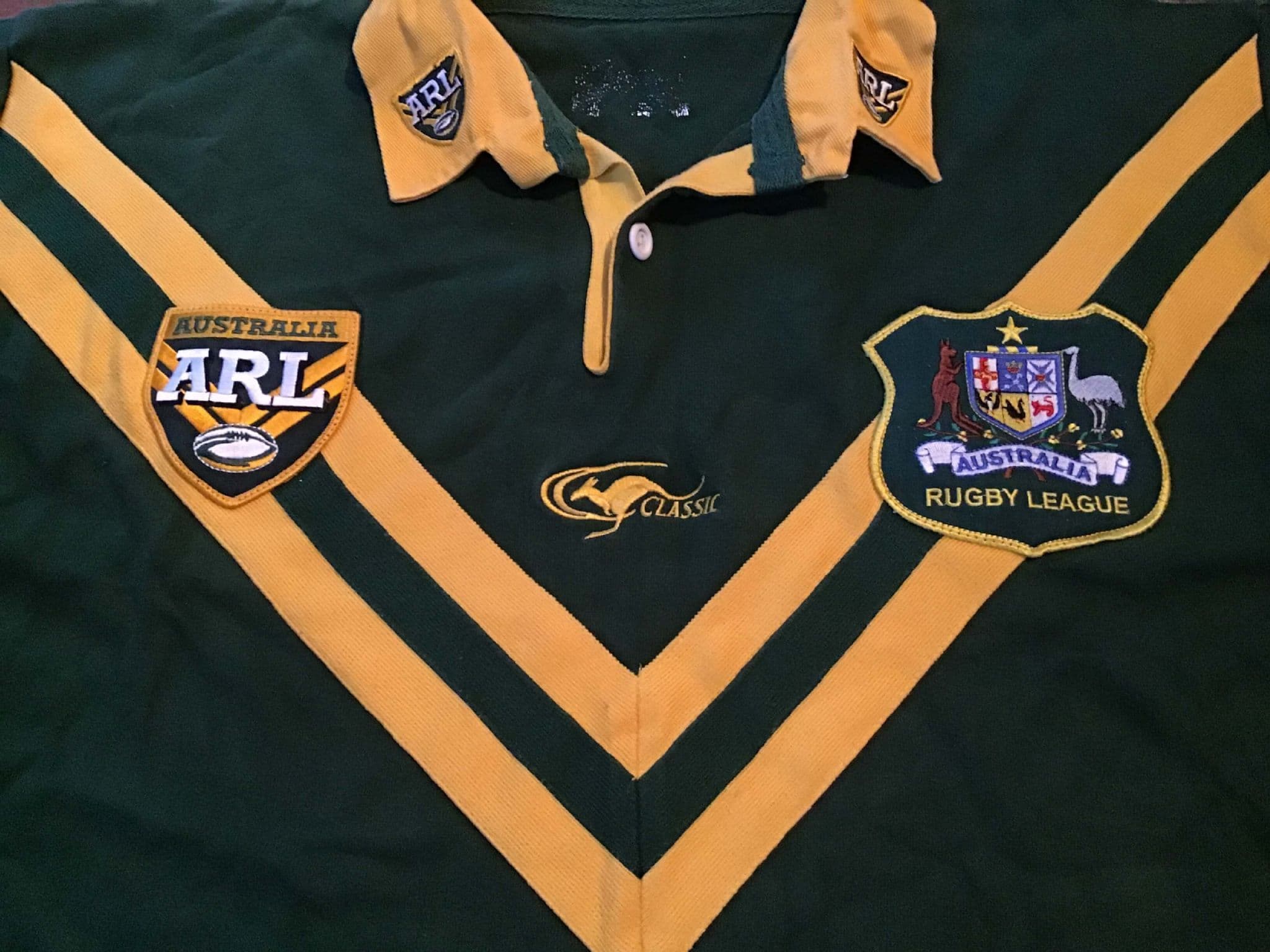 Classic Rugby Shirts | 2004 Australia Kangaroos Vintage Old Jerseys