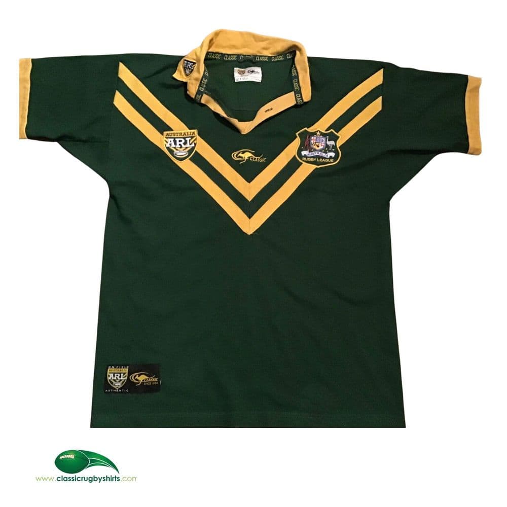 Classic Rugby Shirts | 2004 2005 Australia Kangaroos Vintage Old Jerseys