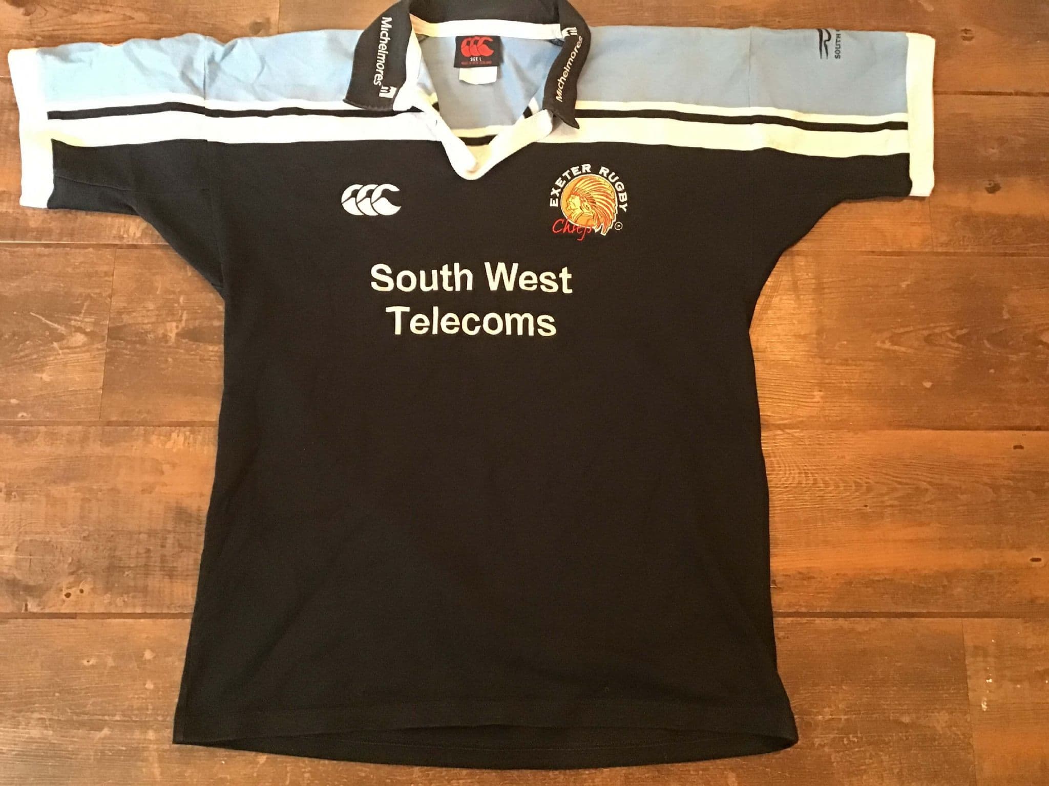 Classic Rugby Shirts | 2004 Exeter Chiefs Old Vintage Retro Jersey