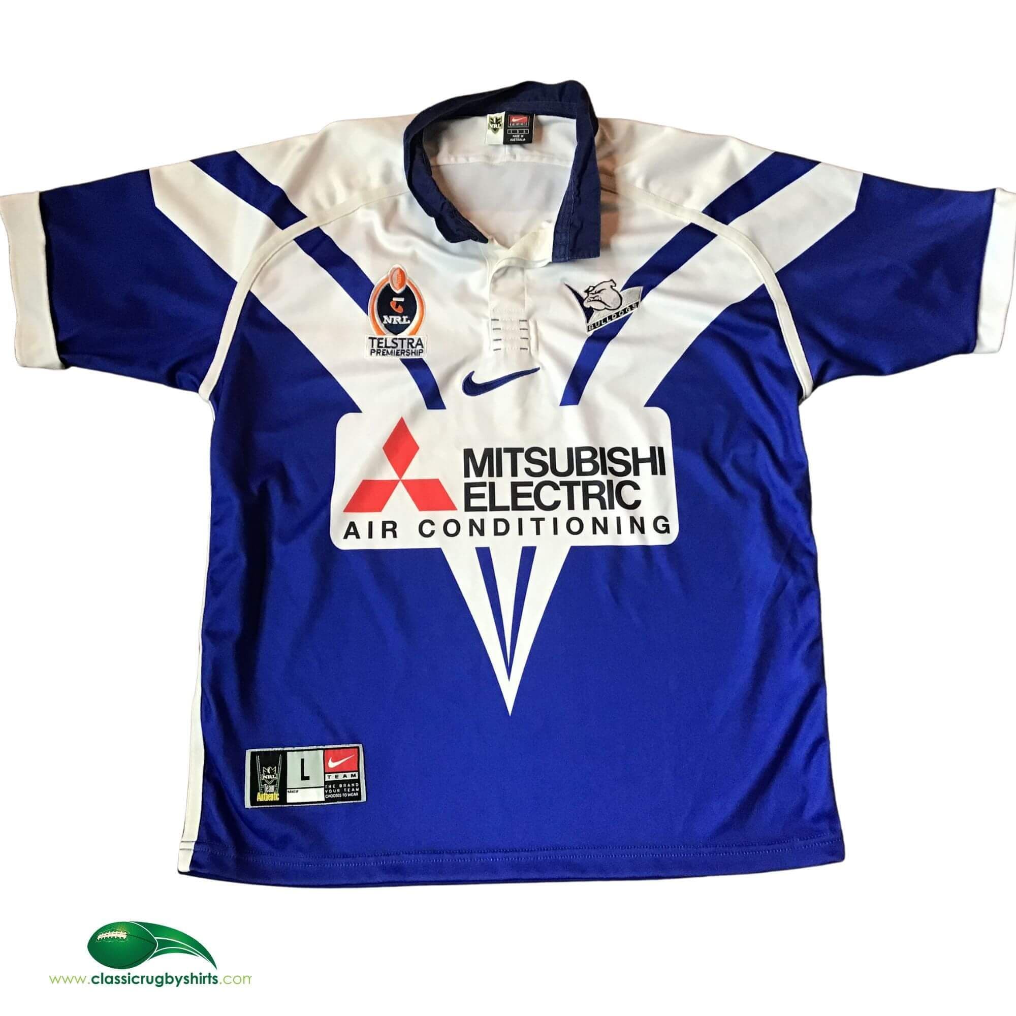 World Rugby Shirts | 2004 Canterbury Bankstown Bulldogs Vintage Old Jerseys