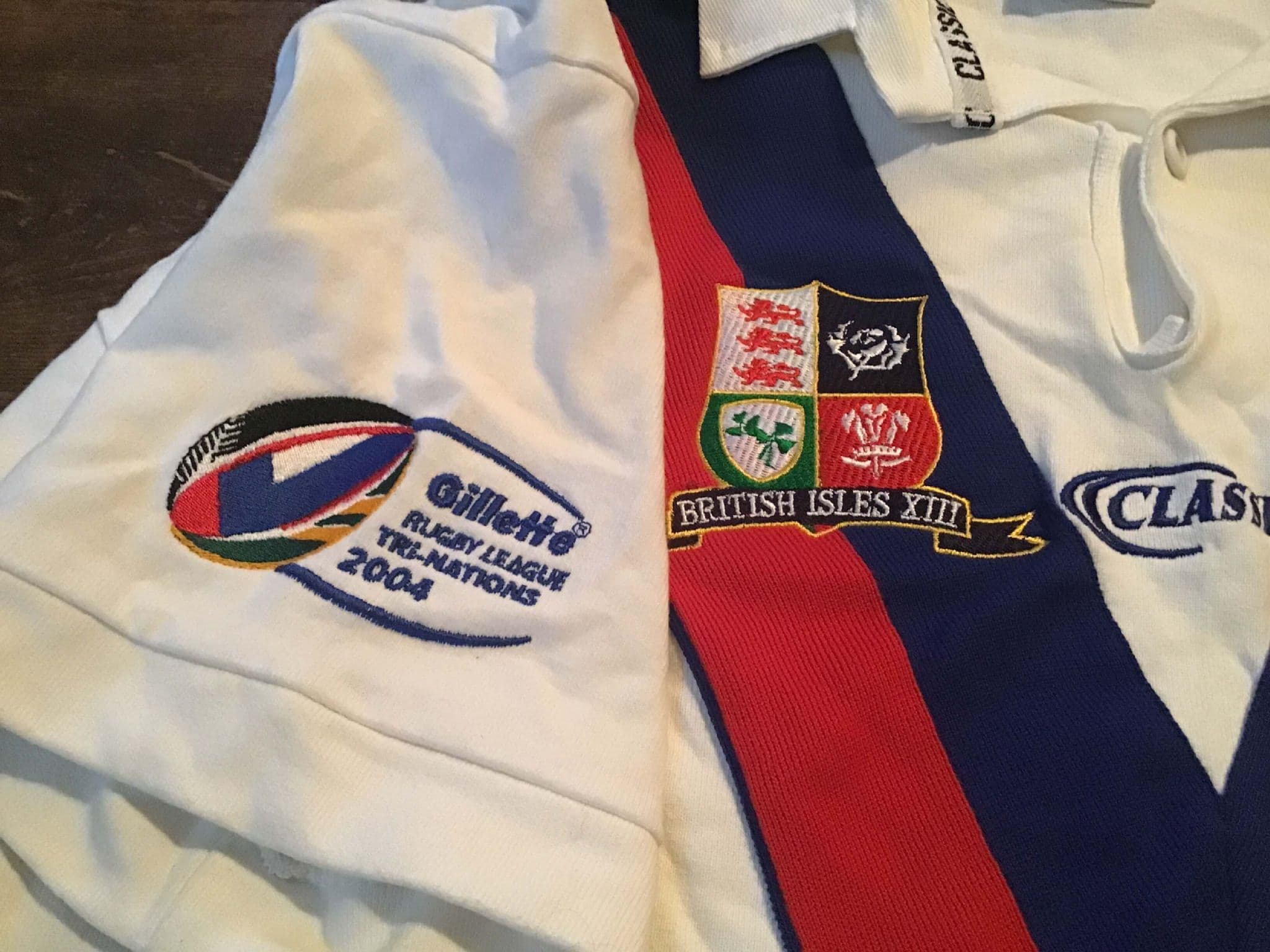 Classic Rugby Shirts | 2004 Great Britain Vintage Old Retro Jerseys