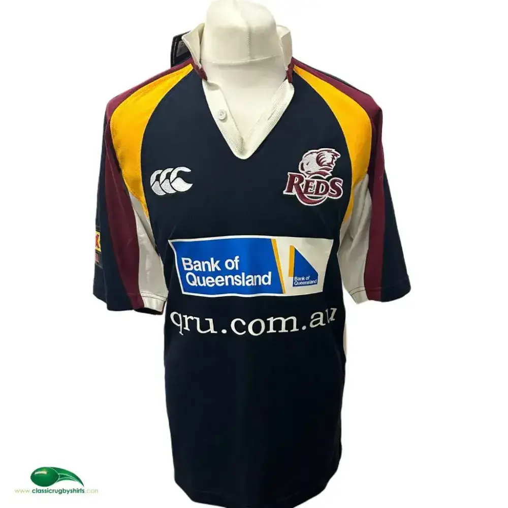 Classic Rugby Shirts | 2004 Queensland Reds Vintage Old Jerseys