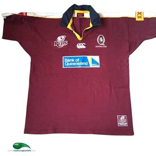 World Rugby Shirts | 2004 Queensland Reds Vintage Old Retro Heritage ...