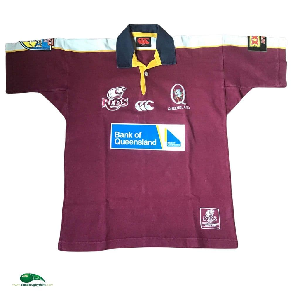 Super Rugby Shirts | 2004 Queensland Reds Vintage Old Jerseys