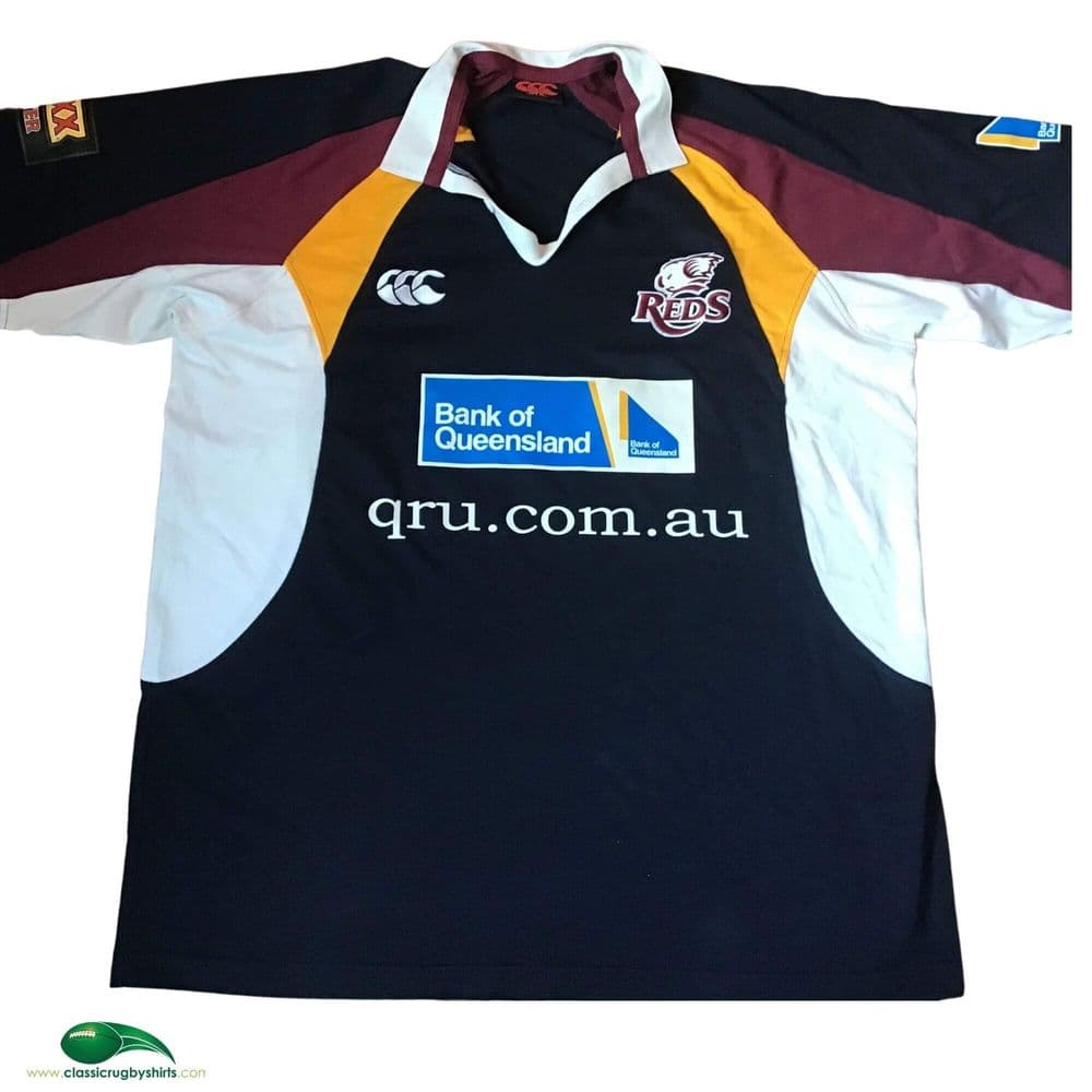 World Rugby Shirts | 2004 Queensland Reds Vintage Old Jerseys