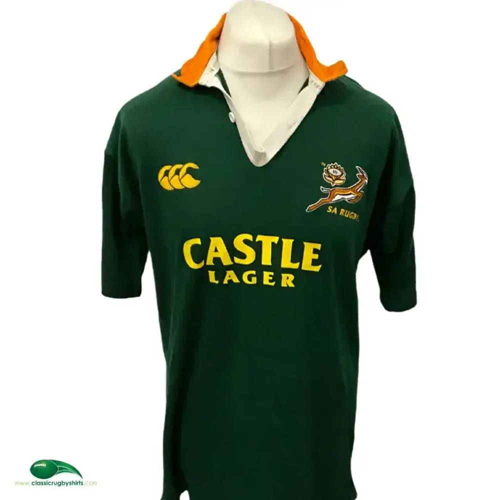 2004 South Africa Springboks Old Vintage Rugby Jerseys Shirts