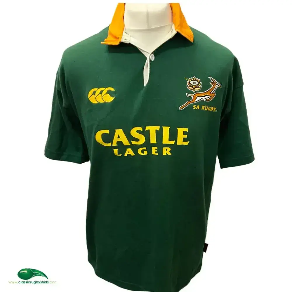 2004 South Africa Springboks Old Vintage Rugby Jerseys Shirts