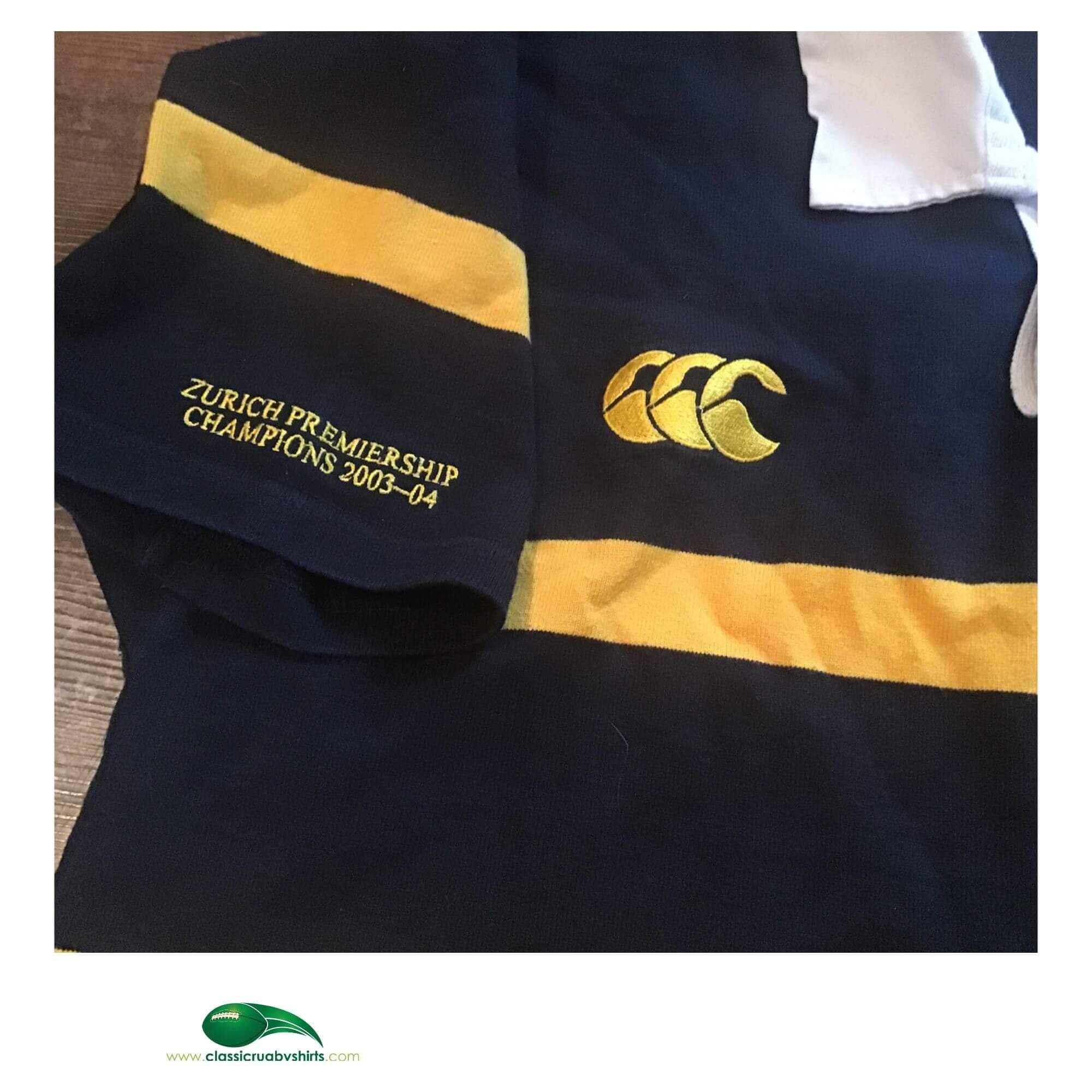 World Rugby Shirts | 2004 Wasps Vintage Old Jerseys