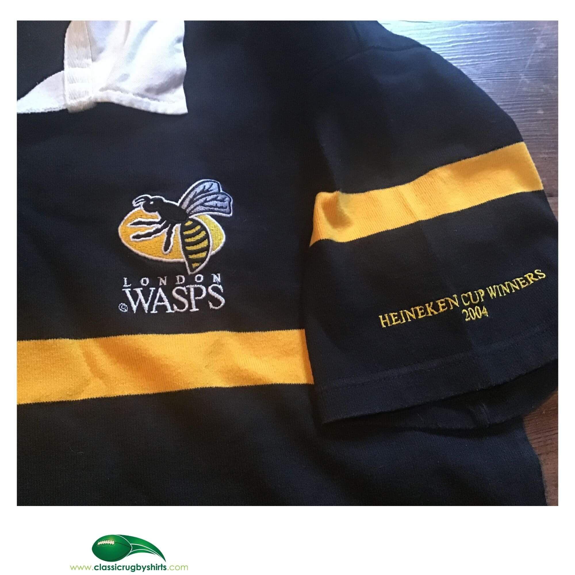 World Rugby Shirts | 2004 Wasps Vintage Old Jerseys