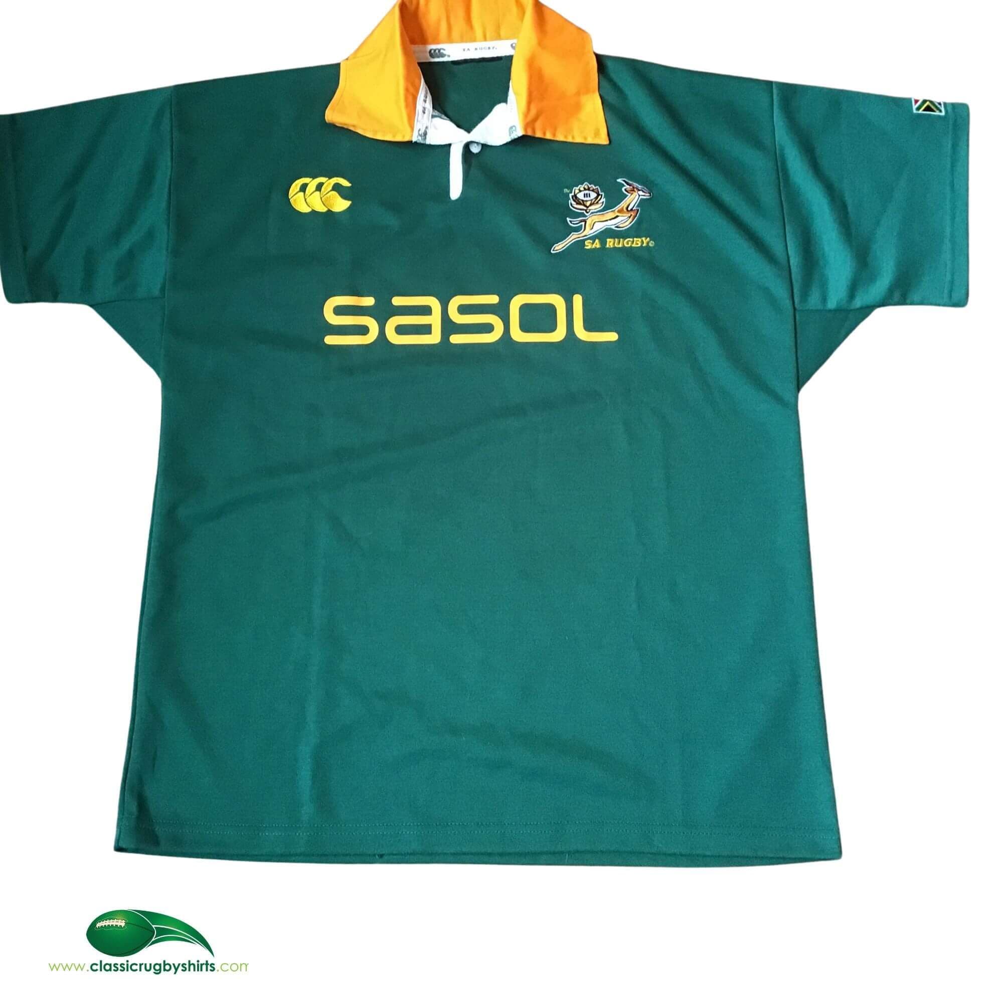 World Rugby Shirts | 2005 South Africa Classic Old Vintage Jerseys