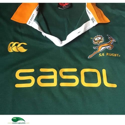 World Rugby Shirts | 2006 South Africa Techtex Old Vintage Jerseys