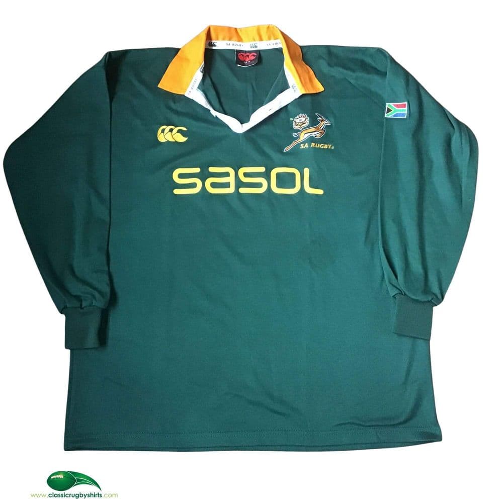 World Rugby Shirts | 2006 South Africa Techtex Old Vintage Jerseys