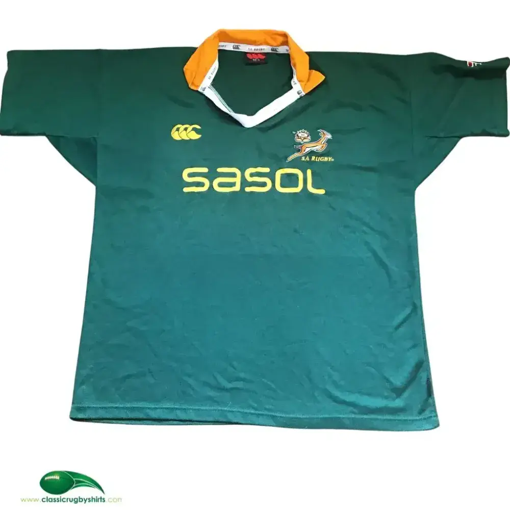 World Rugby Shirts | 2006 South Africa Techtex Old Vintage Retro Jerseys