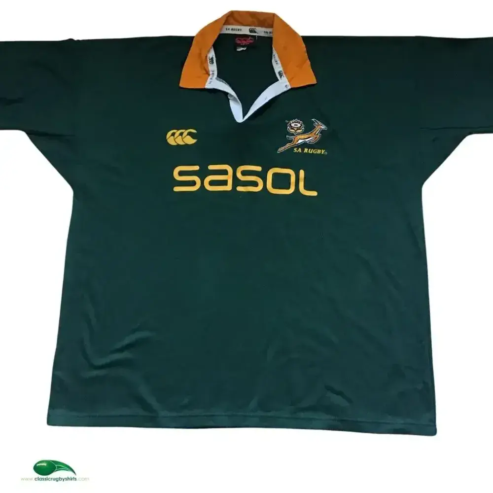 Classic Rugby Shirts | 2005 South Africa Techtex Old Vintage Retro Jerseys