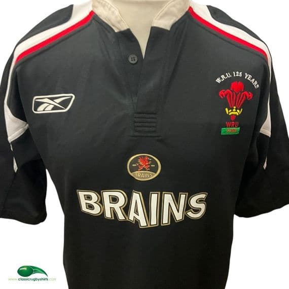 2005/06 Wales 125 Years Rugby Shirt | Old Official Reebok Jersey ...