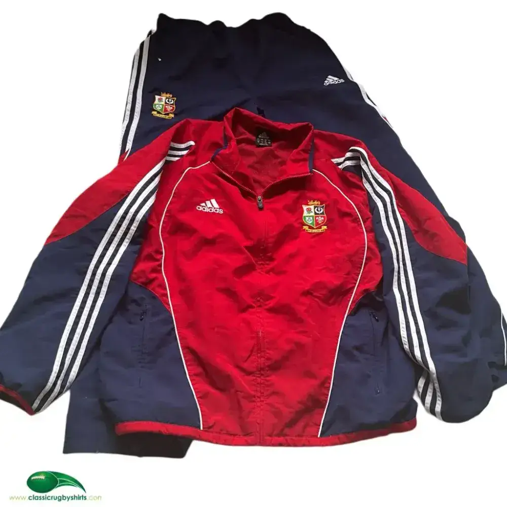 2005 British & Irish Lions Full Tracksuit Jacket Trousers Classic Rugby ...