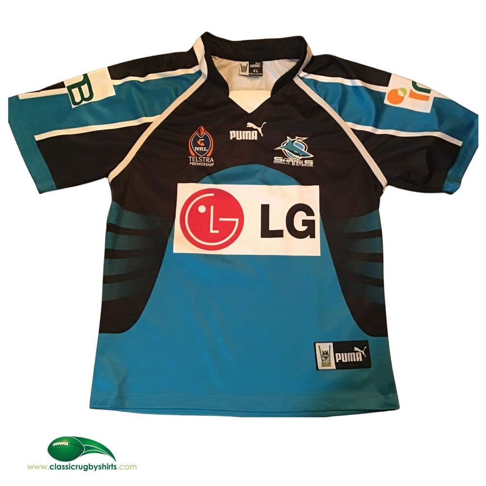 Classic World Rugby Shirts | 2005 Cronulla Sutherland Sharks Vintage ...