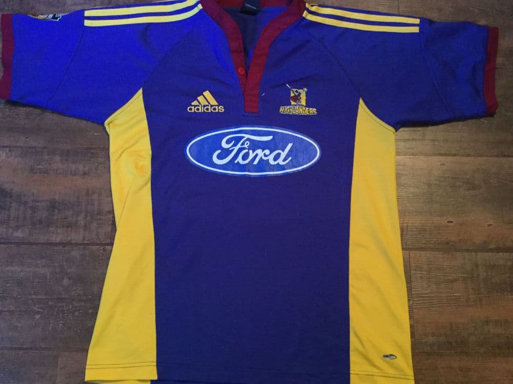 Classic Rugby Shirts | 2005 Highlanders Vintage Old Retro Jerseys